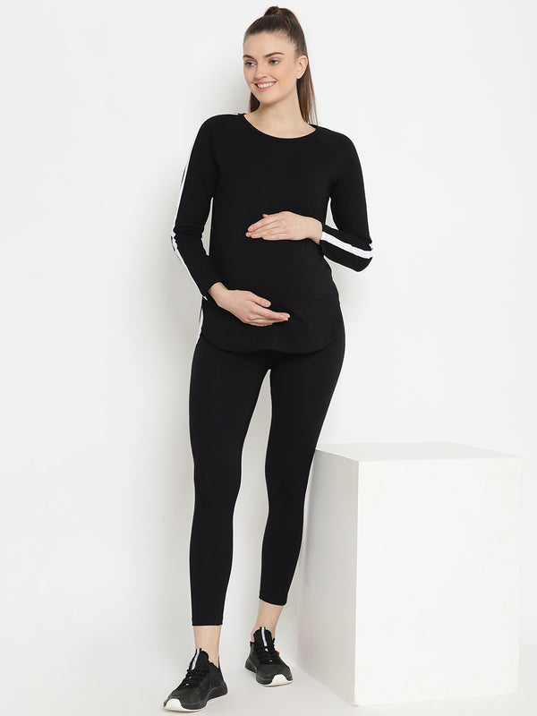 Buy 2pc. Maternity Athleisure Set - Black